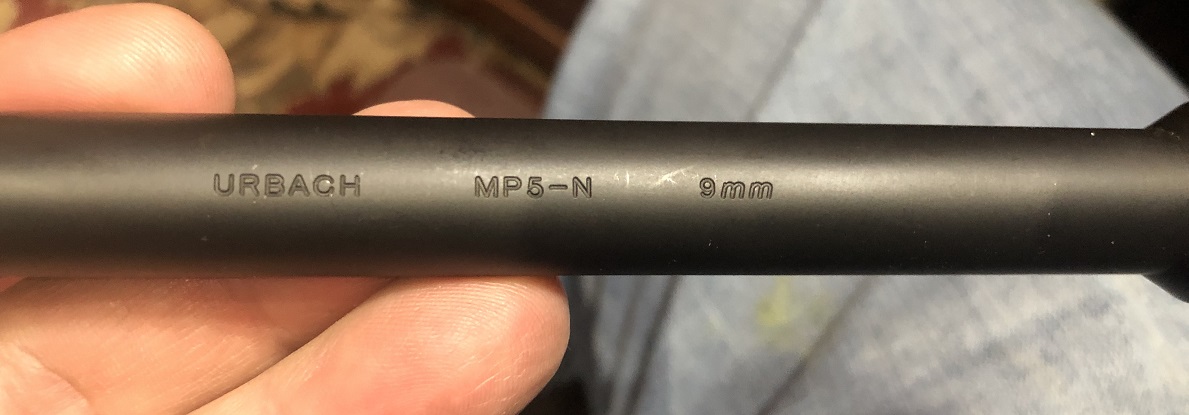WTS: Urbach MP5-N barrel $307 shipped. | HKPRO Forums